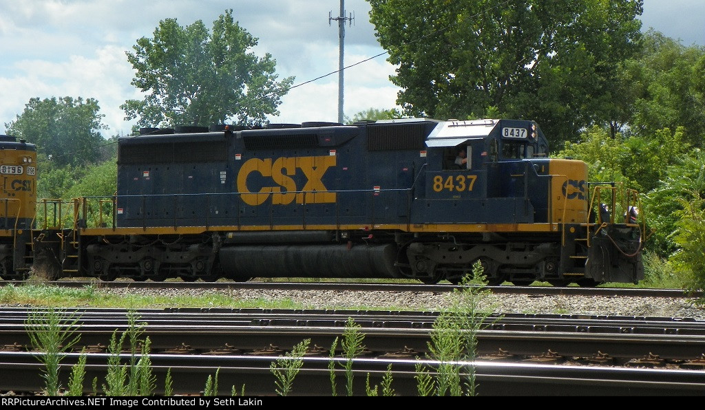 CSX 8437 with Y150-13 and a quallifing trip over the Elsdon Sub